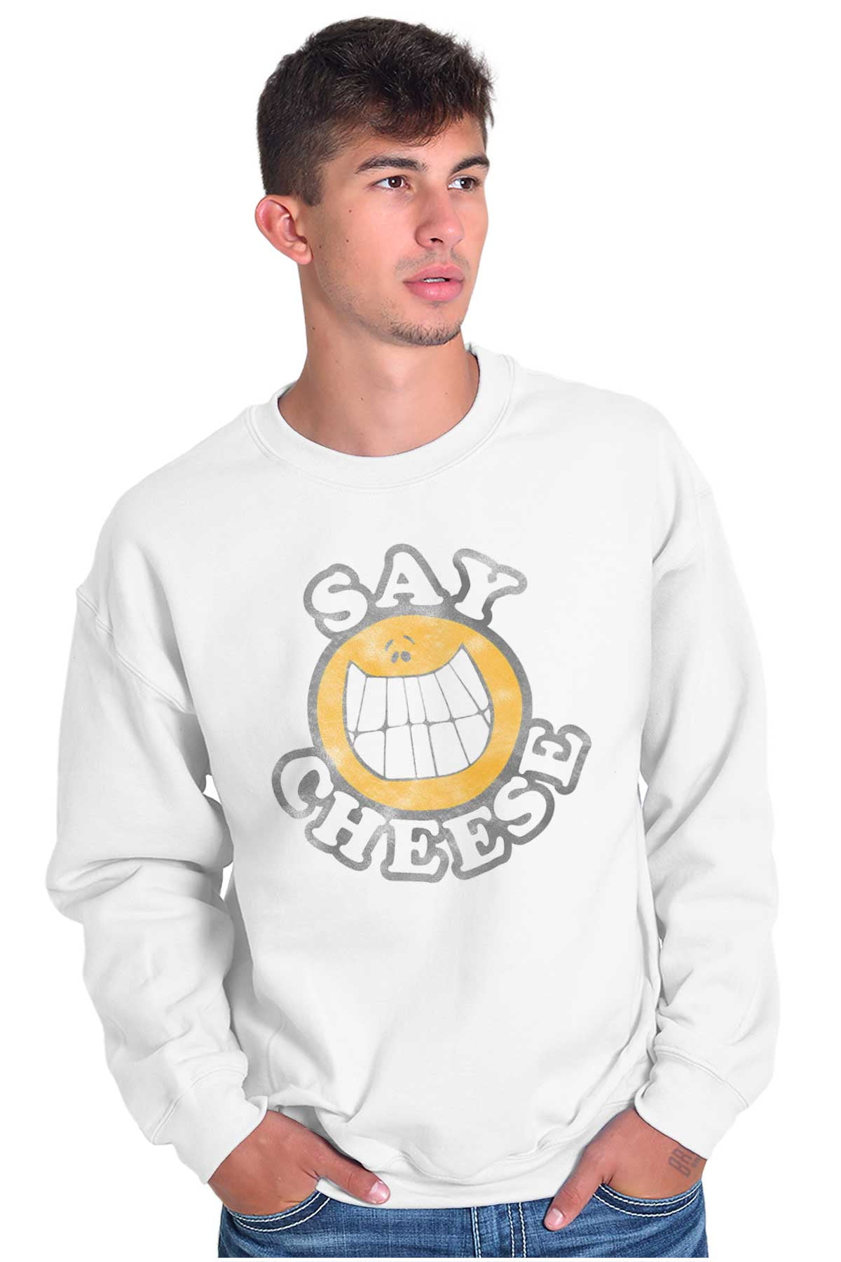 Say Cheese Photographer Camera Humor Unisex Plus Fleece Graphic ...
