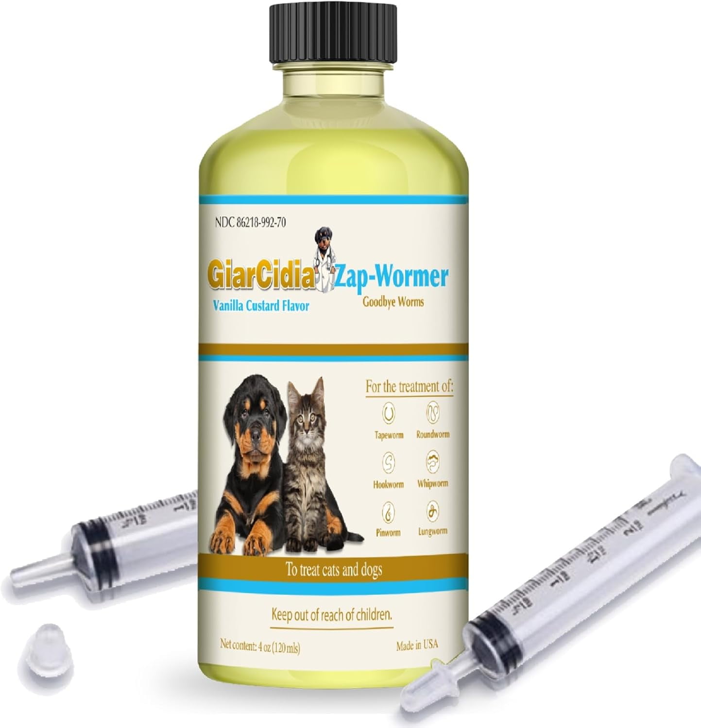 Say Good Bye to Tapeworms, Hookworms, Lung Worms, Pin Worms, Round ...