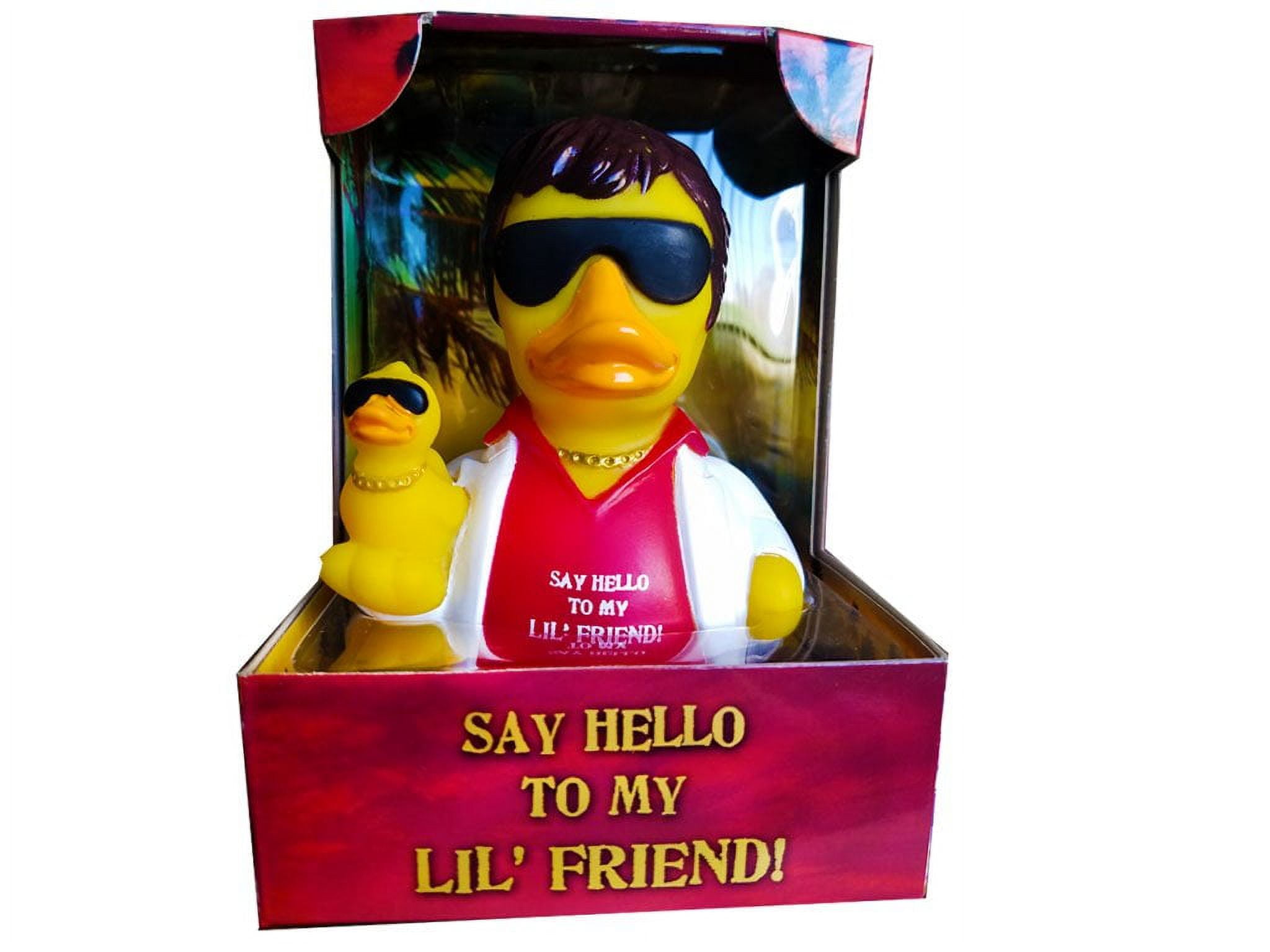 Say Hello To My Lil Friend Rubber Duck - Walmart.com