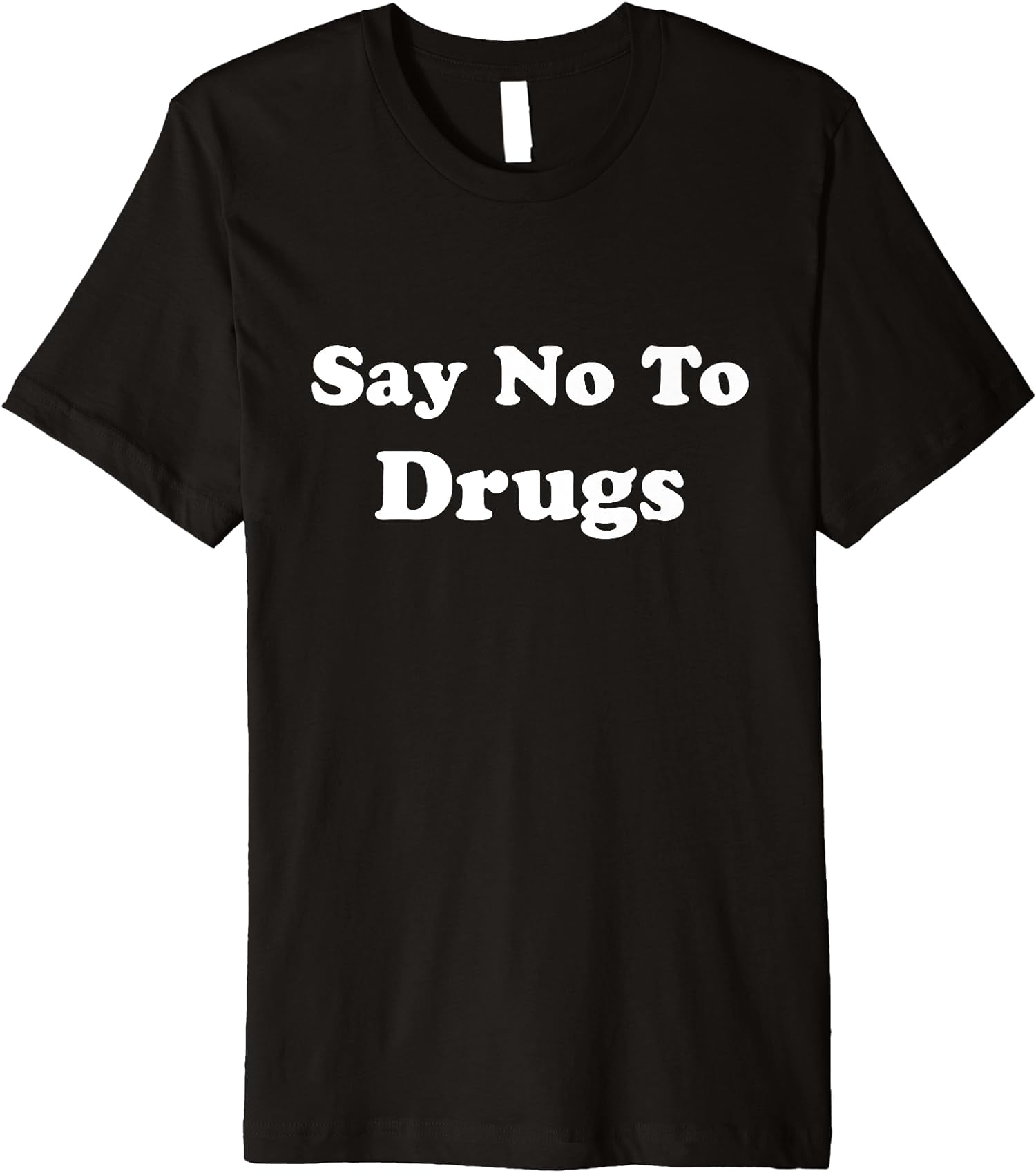Say No To Drugs - Anti Drugs Red Ribbon Week Retro Vintage Premium T ...
