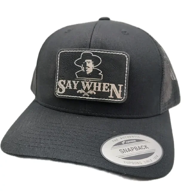 Say When - Doc Holliday Inspired Trucker Hat - Walmart.com