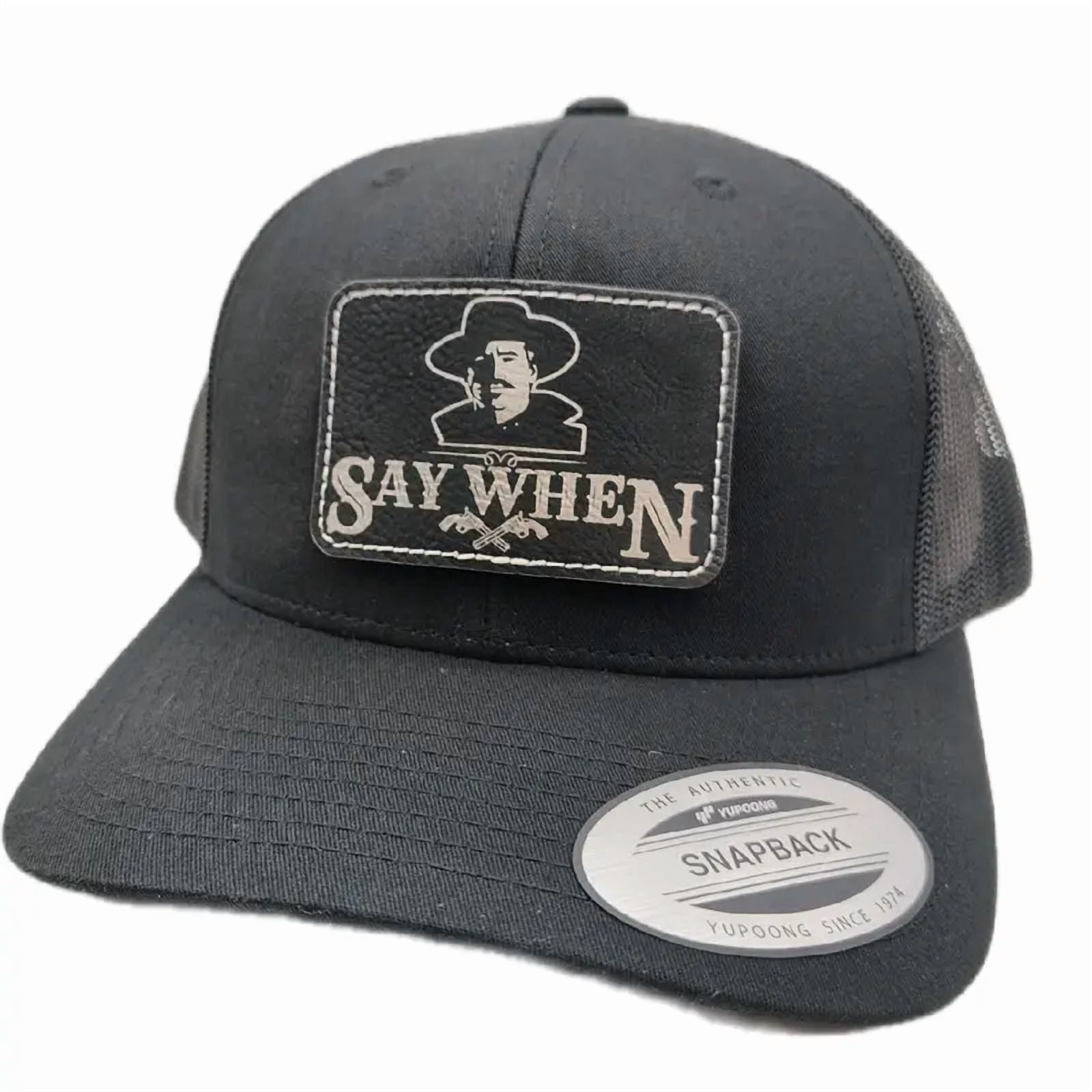 Say When - Doc Holliday Inspired Trucker Hat - Walmart.com