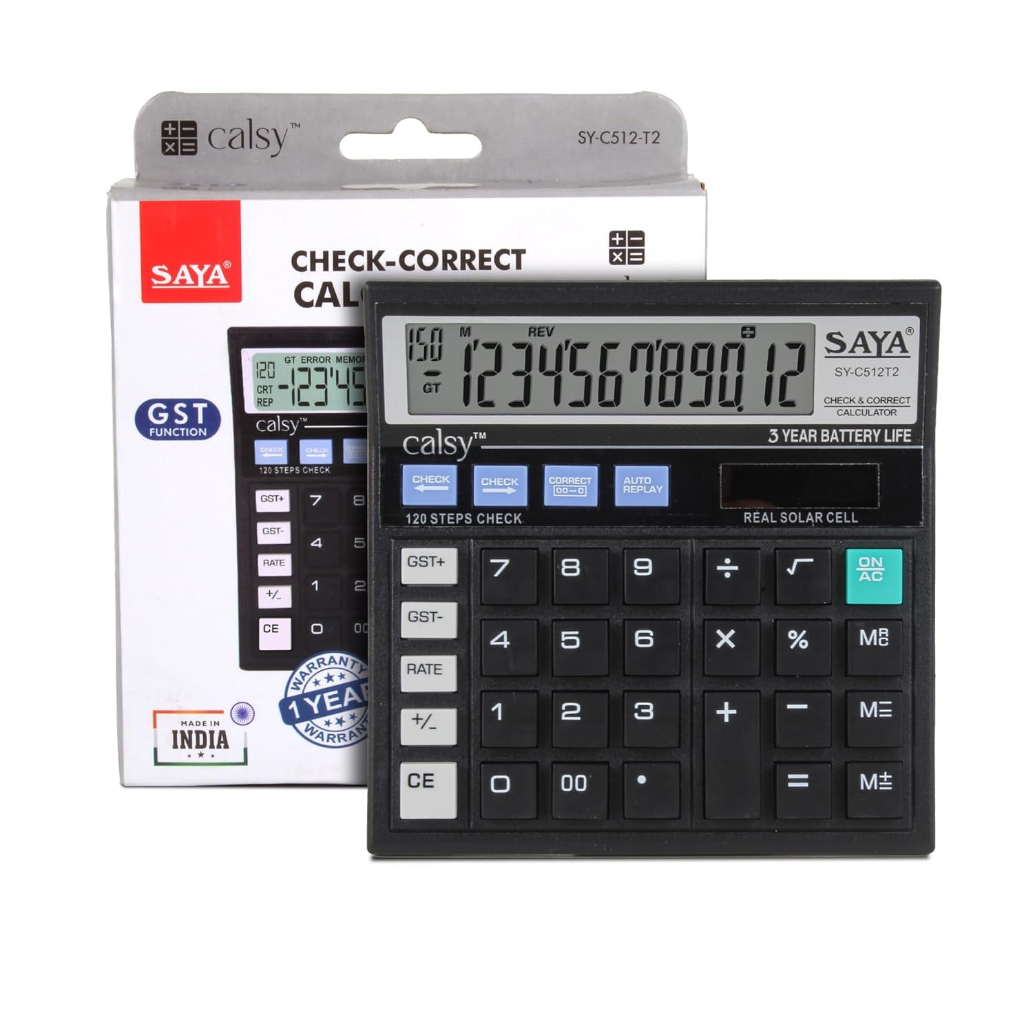 Saya Check And Correct Basic Desktop Calculator For Office & School ...
