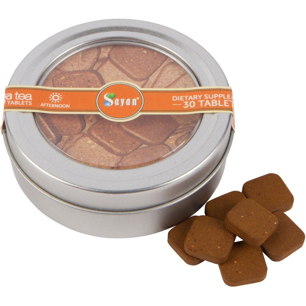 Sayan Siberian Chaga Mushroom Tea Tablet, Reishi + Ginger Root ...