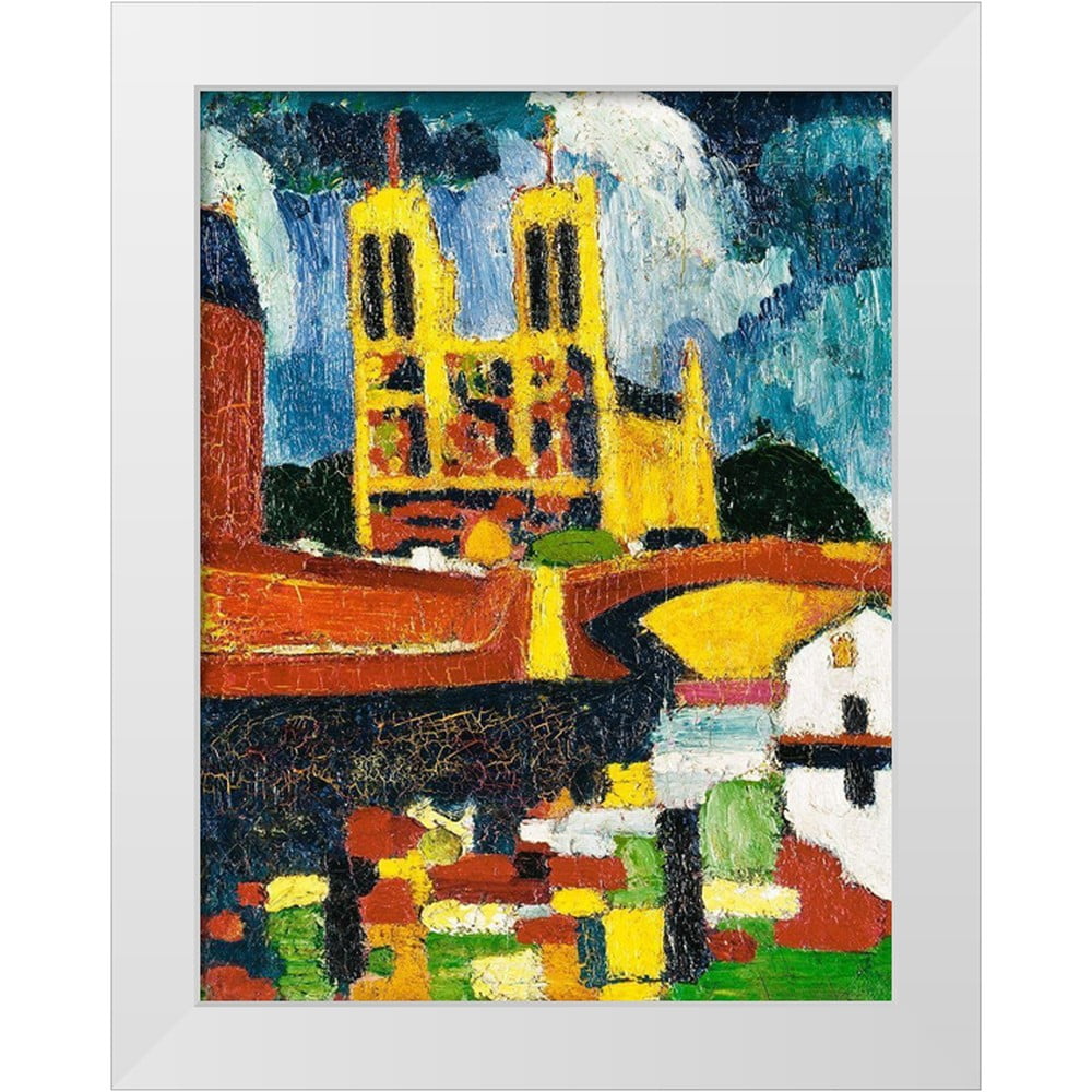 Sayen, Henry Lyman 12x14 White Modern Wood Framed Museum Art Print ...
