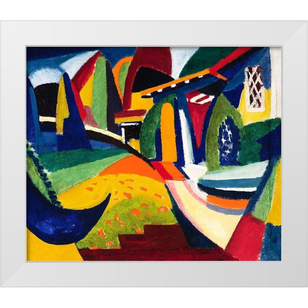 Sayen, Henry Lyman 17x15 White Modern Wood Framed Museum Art Print ...