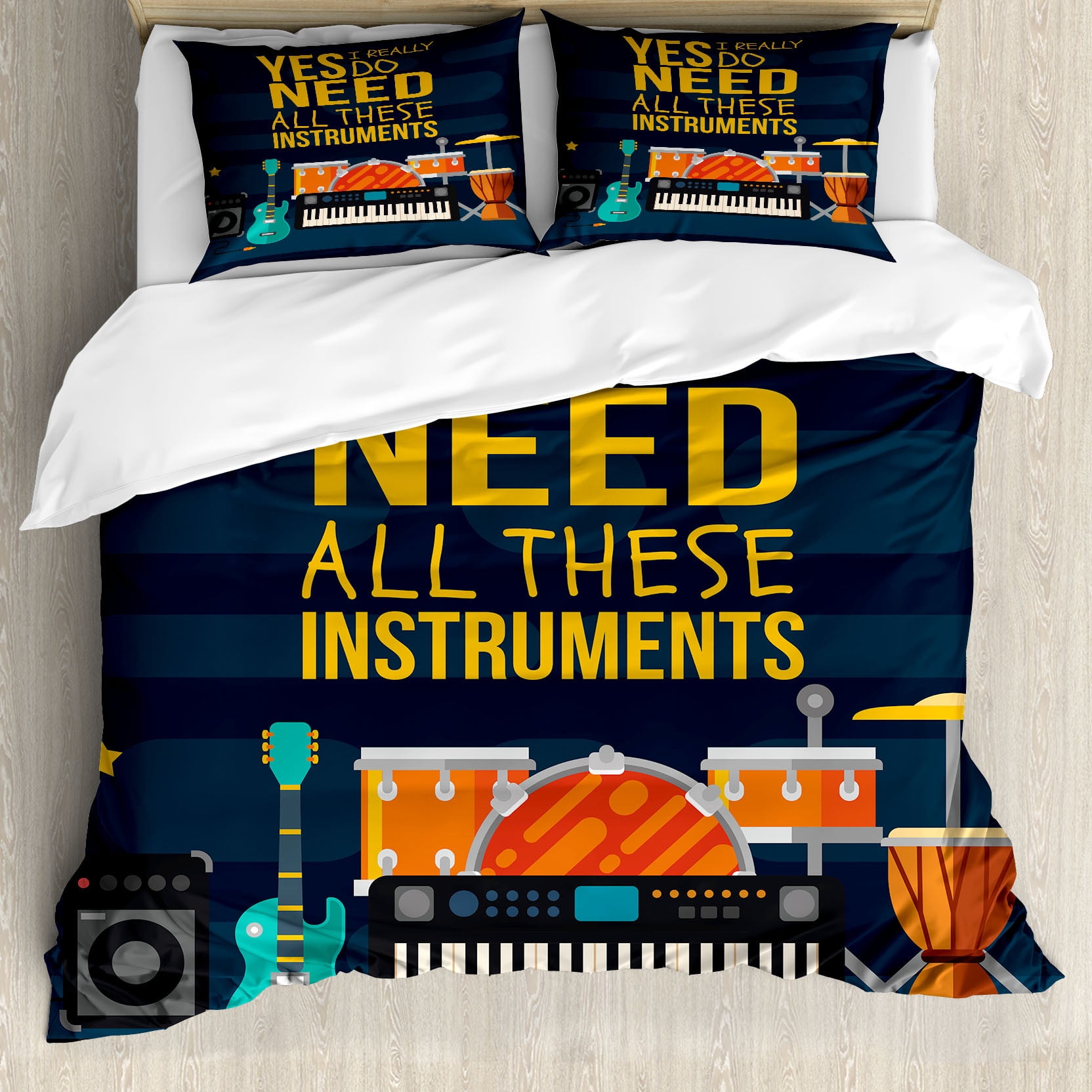 Saying Duvet Cover Sets, Yes I Really Do Need All These Instruments ...