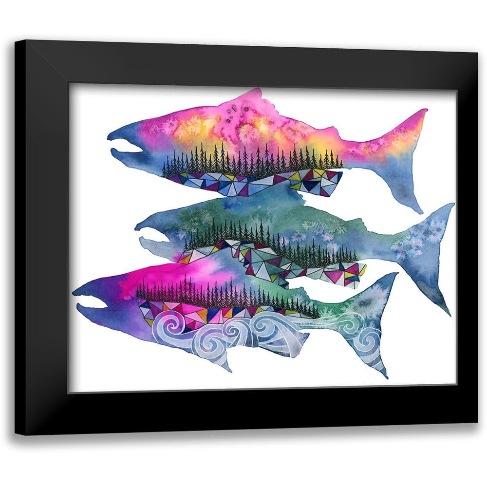 Saylor, Jeannine 18x15 Black Modern Framed Museum Art Print Titled ...