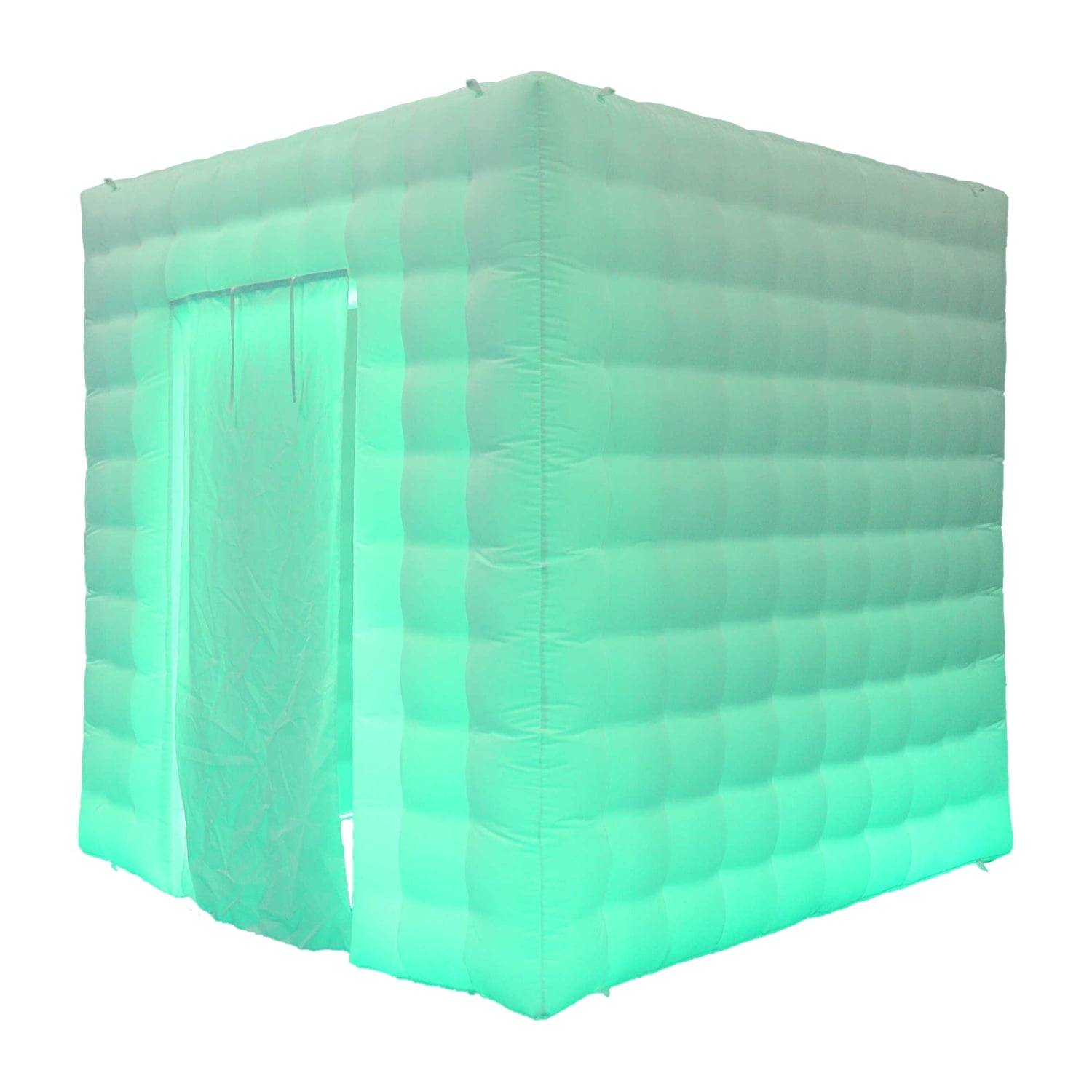 Sayok 8.2ft Inflatable Photo Shoot Booth with Blower, LED Backdrop Tent ...