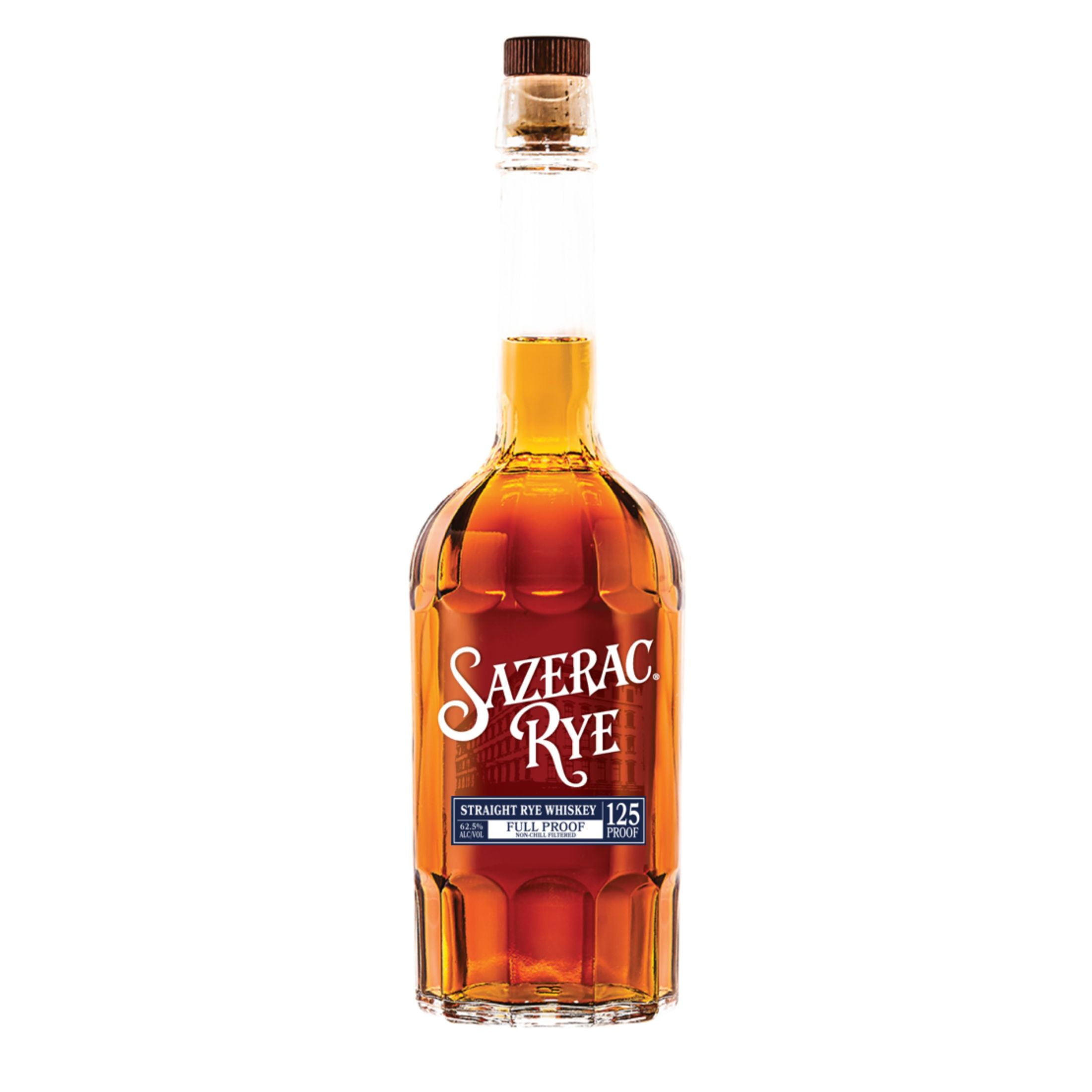 Sazerac Full Proof Straight Rye Whiskey 750ml 125 Proof - Bold, Cask ...