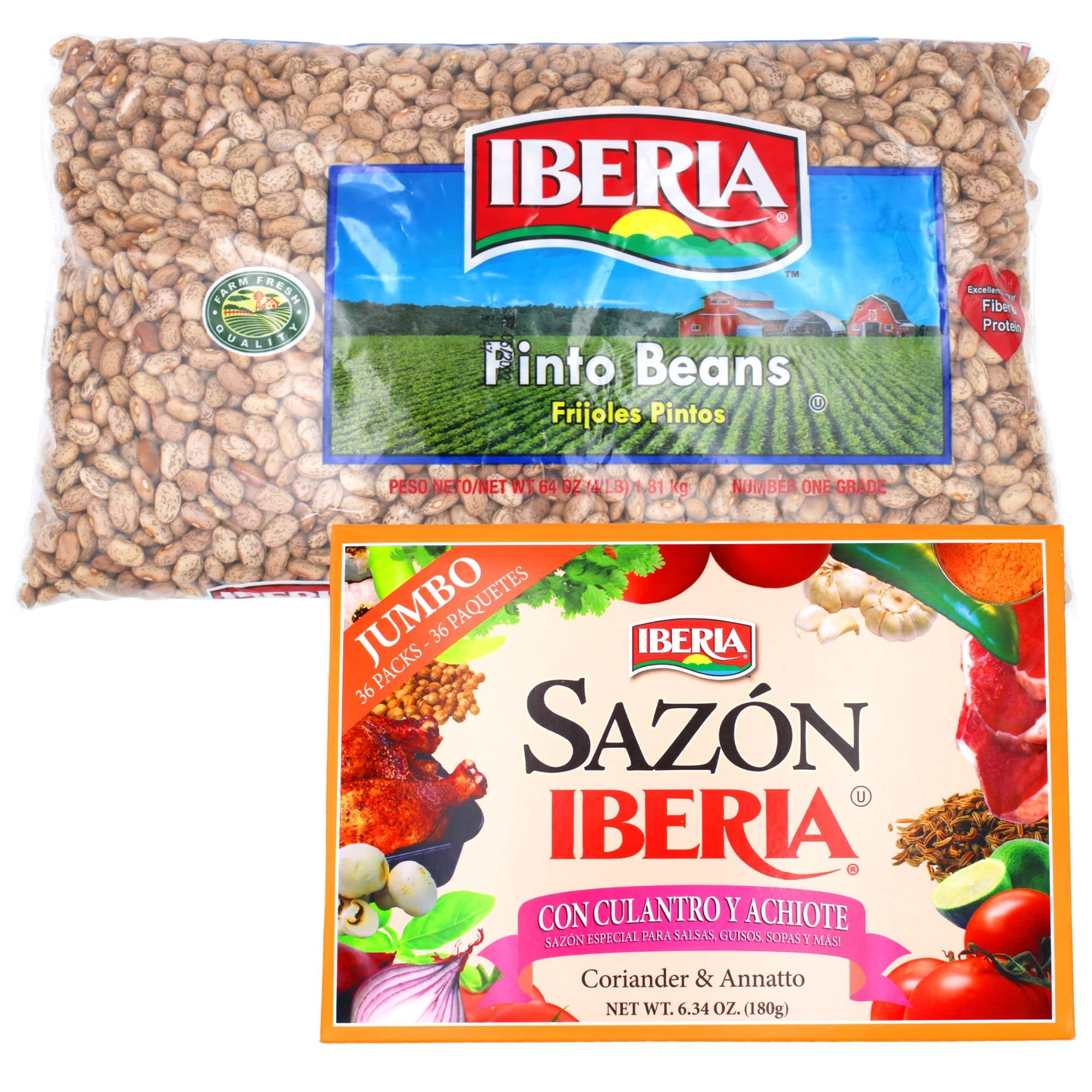 Sazon Iberia Jumbo Pack With Coriander And Achiote 6.34 Oz 36 Packs ...