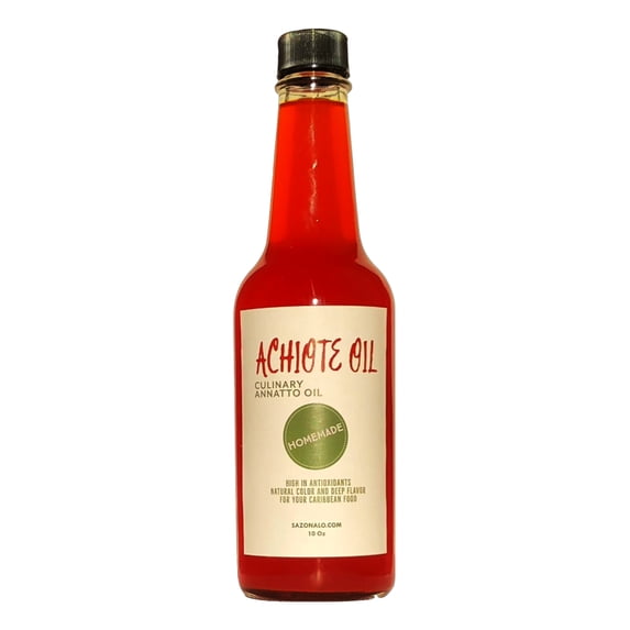 Sazonalo Annatto Achiote Infused Oil, Coloring for Latin Dishes, 10 oz ...