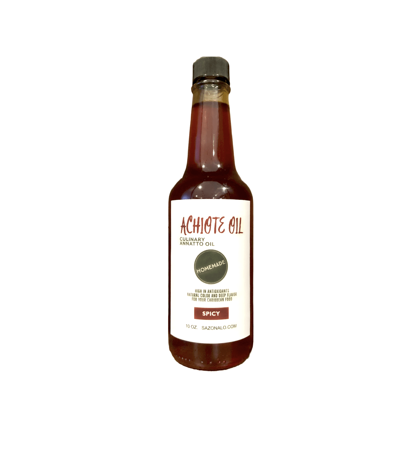 Sazonalo Spicy Annatto Infused Oil, Authentic 5 Fl Ounce Bottle, Spicy ...