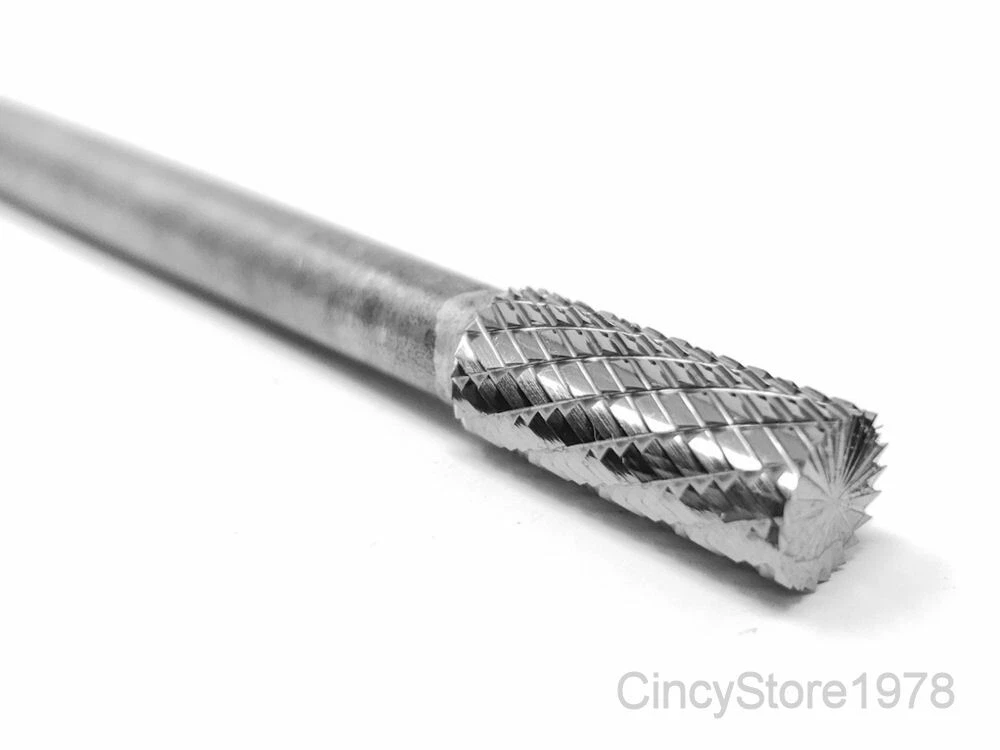Sb2D Cylindrical End Tungsten Carbide Burr Bur Cutting Tool Die Grinder ...