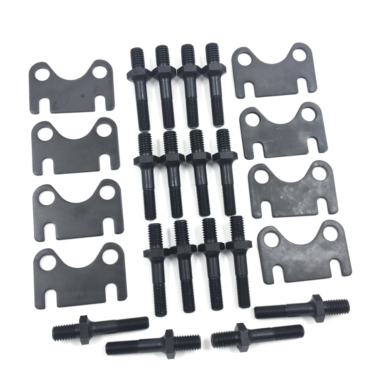 Sbc Small Block Chevy Push Rod Guide Plates And 3/8 Rocker Arm Studs ...