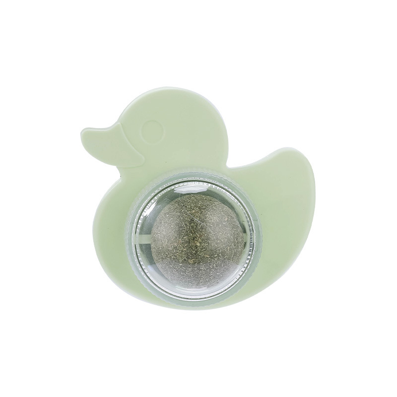SbenCat Mint Toy Ball,Playing Cat Spinning Ball Teeth Grinding Stick ...