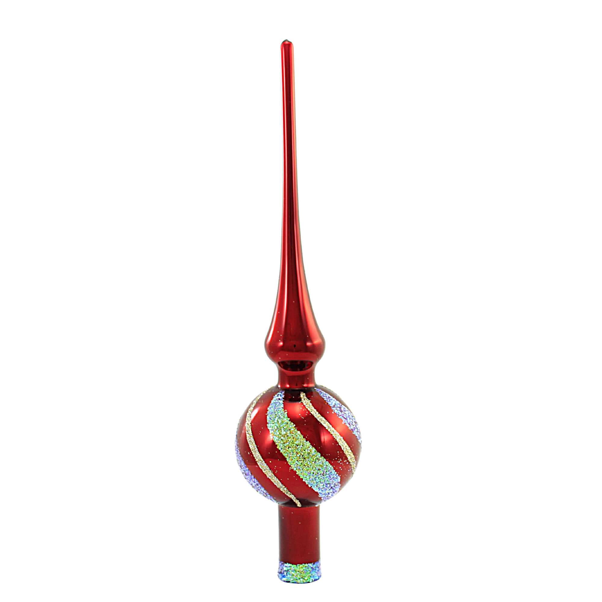 Sbk Gifts Holiday Garnet Swirls Tree Topper - 1 Tree Topper 10.50 Inch ...