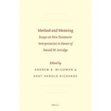 Sbl - Resources for Biblical Study Method and Meaning: Essays on New ...