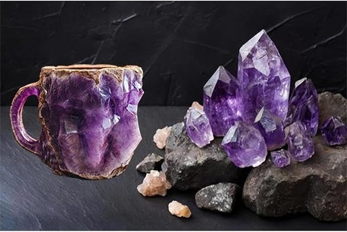 SblSag Mineral Crystal Coffee Mugs,Fake Mineral Crystal Coffee Mug,Gift ...