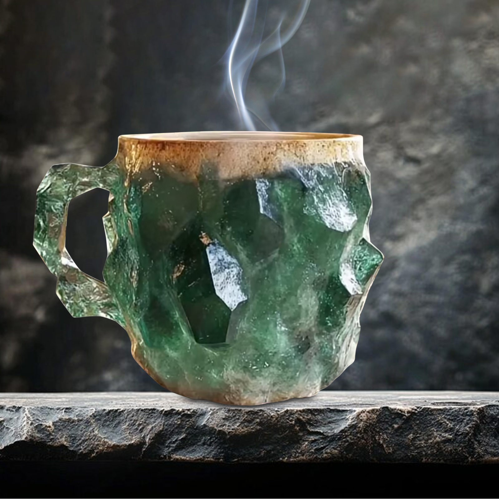 SblSag Mineral Crystal Coffee Mugs,Fake Mineral Crystal Coffee Mug,Gift ...