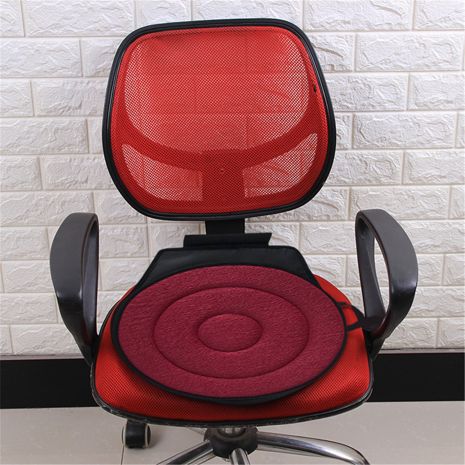 Sbnonk 2PC Rotating Seat Cushion Car Seat Rotating Revolving Cushion ...