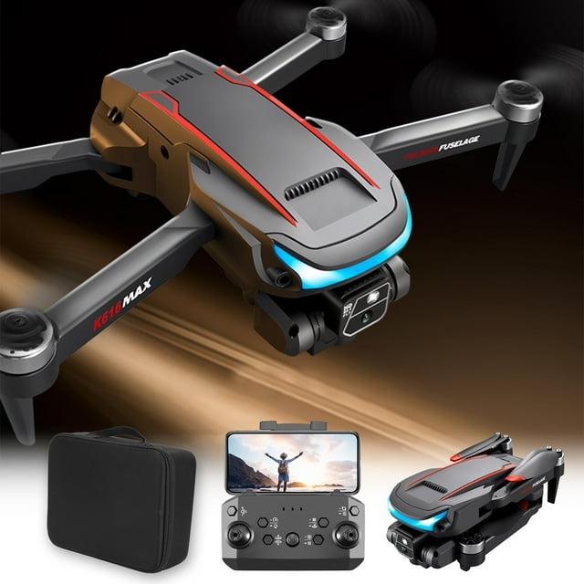 Sbnonk FPV Drone with ESC Camera Brushless Motor and Cool Lights Drones ...