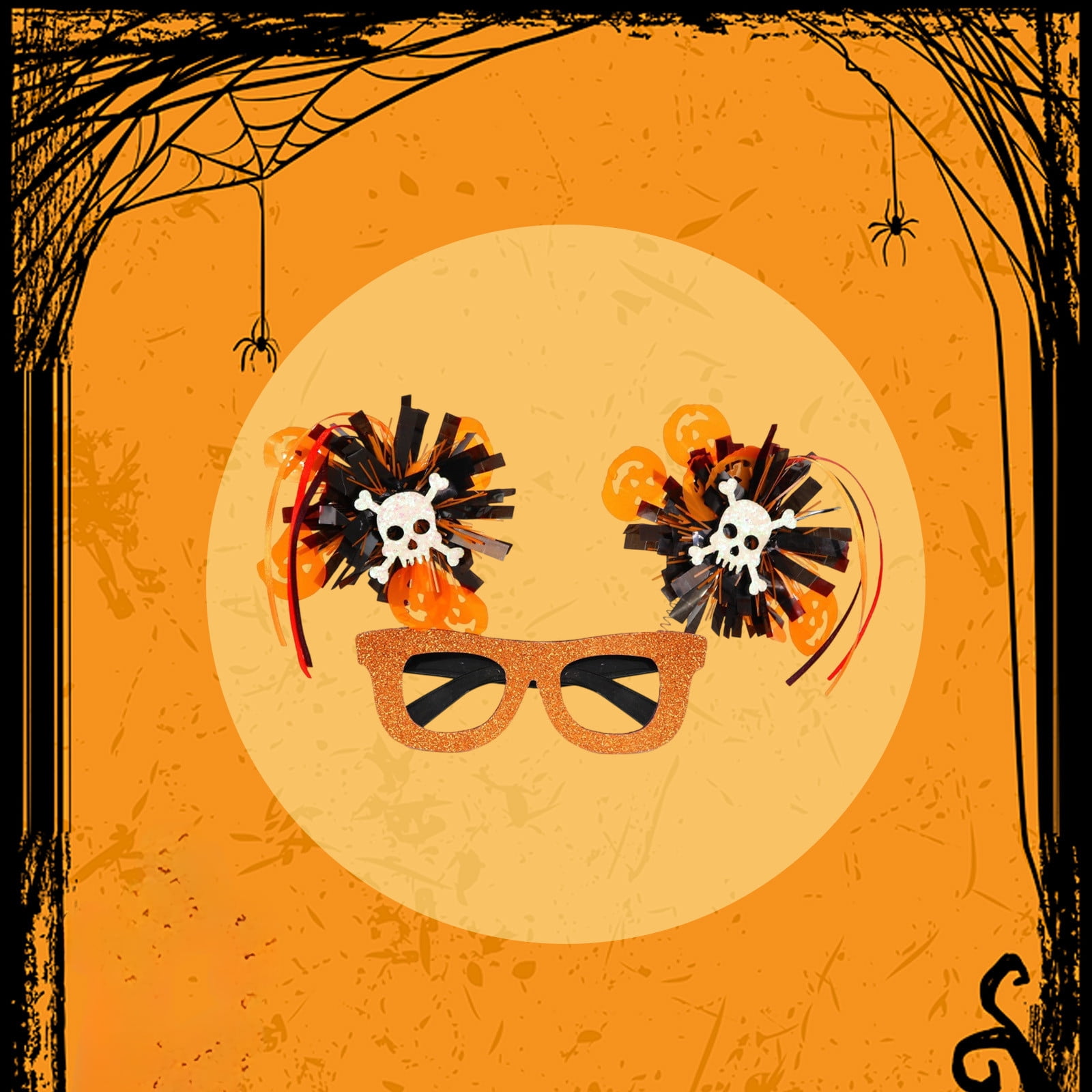 Sbnonk Halloween Decorative Glasses Spooky Party Personalized Costume ...