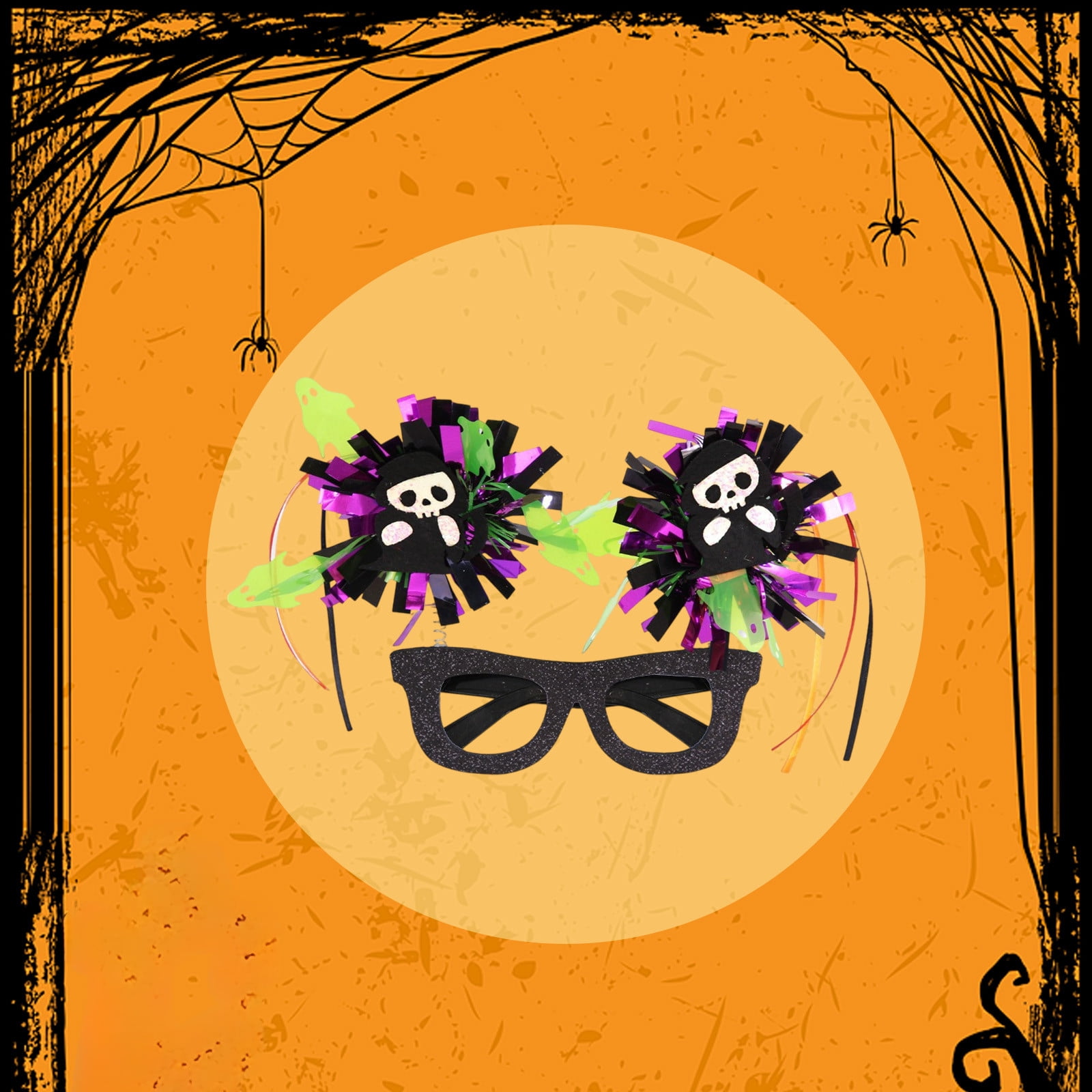 Sbnonk Halloween Decorative Glasses Spooky Party Personalized Costume ...