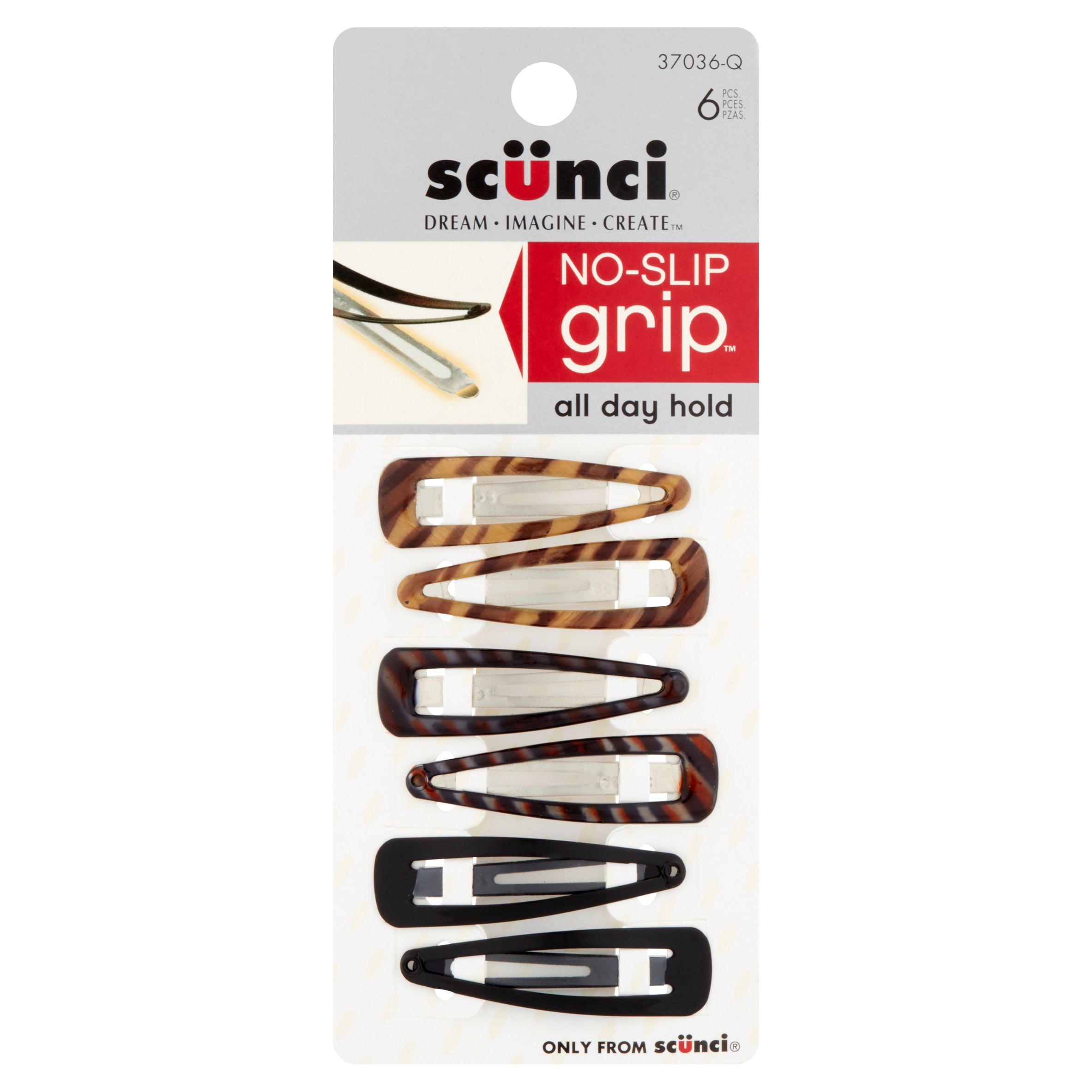 ScÃ¼nci Small Designed Clips, 6 count - Walmart.com