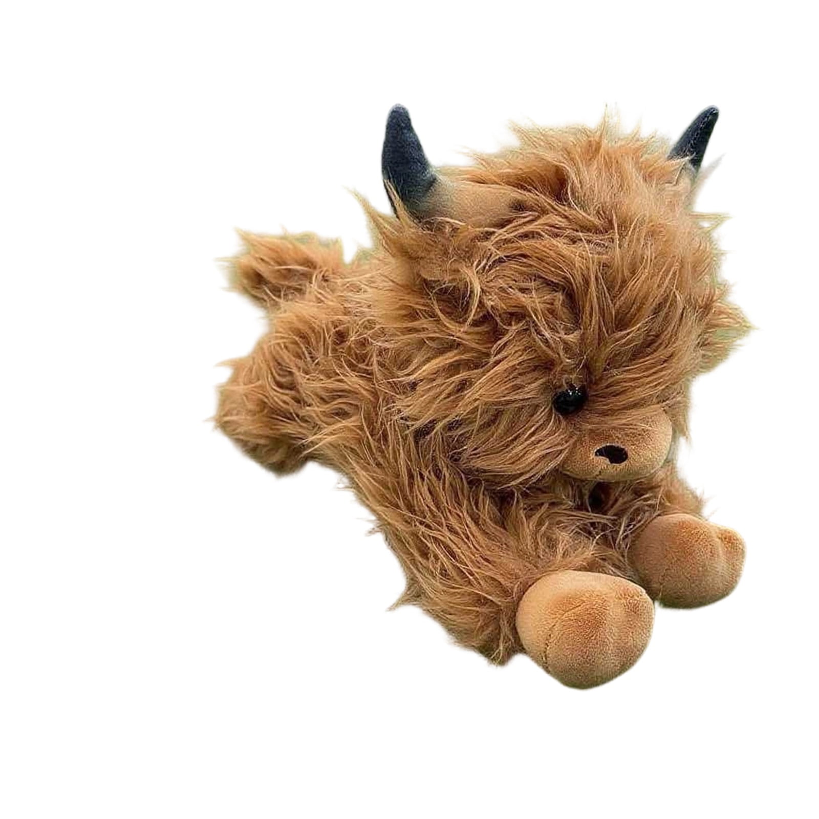 Sc0tti-sh Highland Cow Plush 11.8" Stuffed Animal Realistic Cow Toys ...