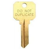 Sc1 Schlage ''Do Not Duplicate'' Key Blank 50 Pack - Walmart.com