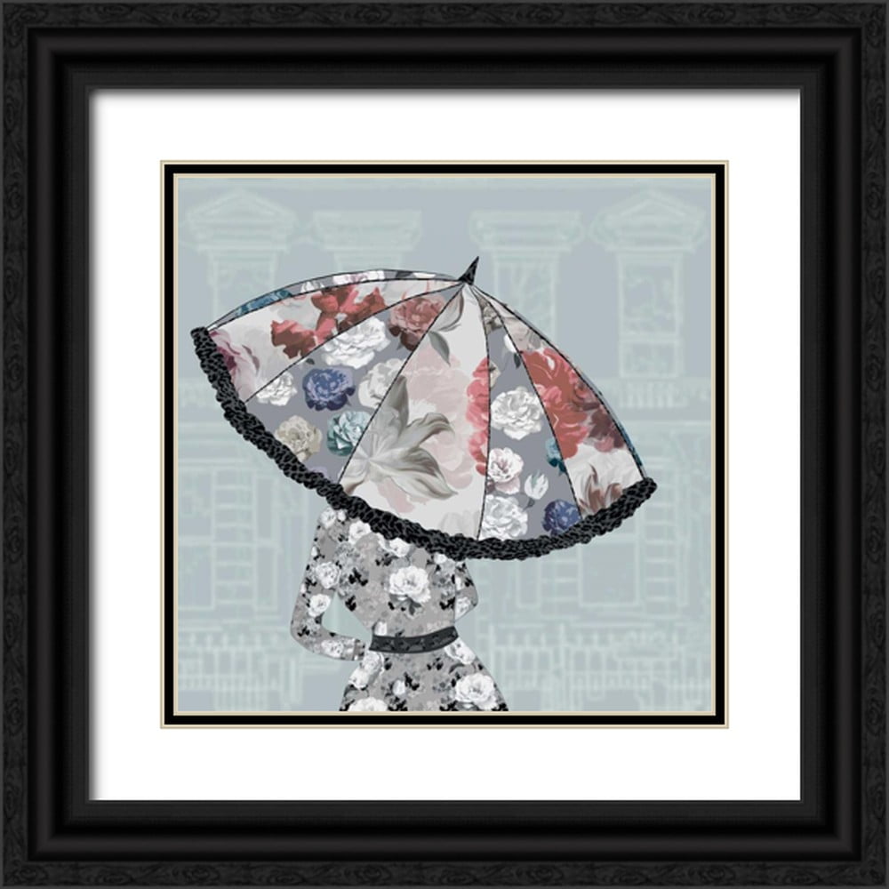 Scaffardi, Sally 20x20 Black Ornate Wood Framed with Double Matting ...