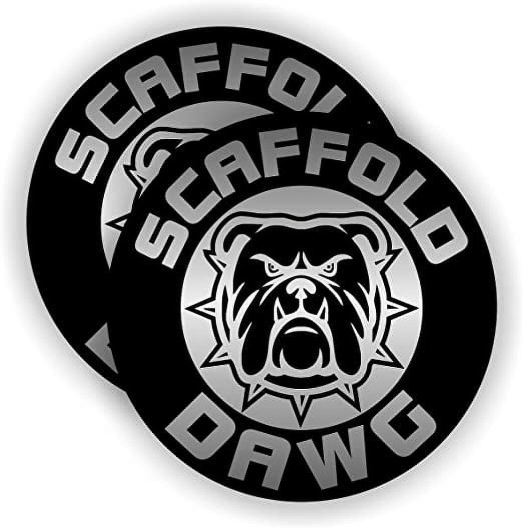 Scaffold Dawg Hard Hat Sticker | Helmet Decal | Label Lunch Tool Box ...