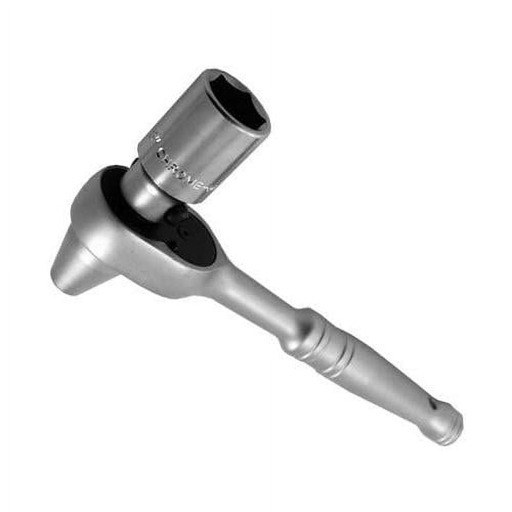 Scaffold Ratchet Wrench With 7/8" Socket 1/2" Drive & Hammer Tip ...