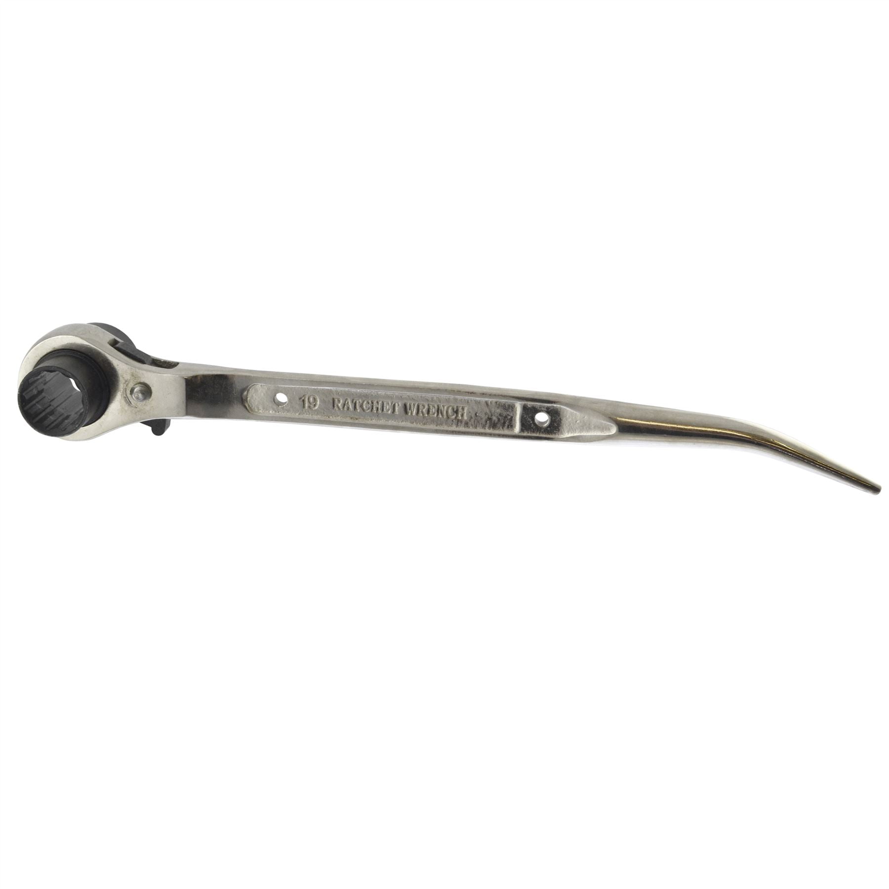 Scaffold Spanner Ratcheting Podger 2 Way Bi-Hex Ratchet 19mm 24mm ...