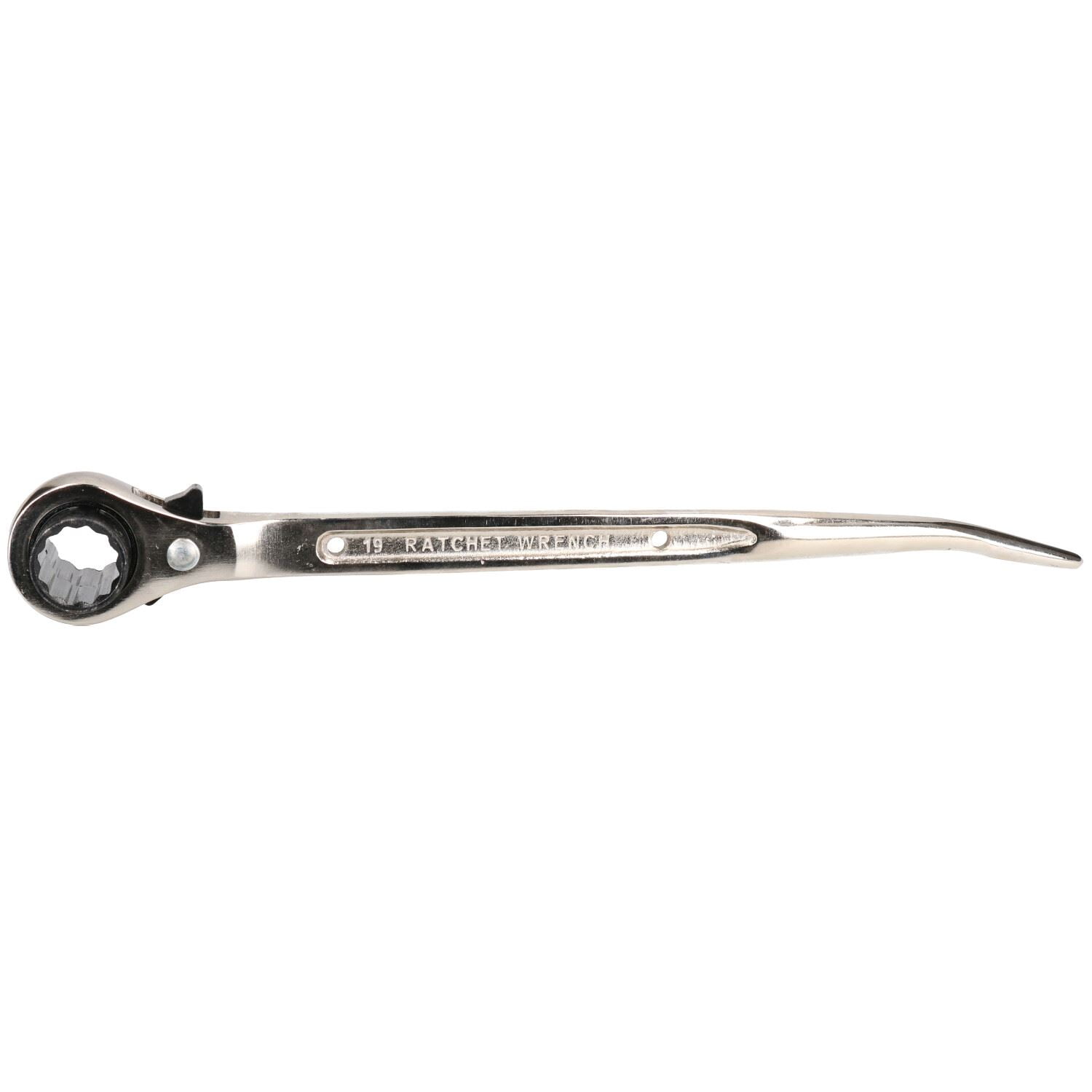Scaffold Spanner Ratcheting Podger 2 Way Bi-Hex Ratchet 19mm And 21mm ...