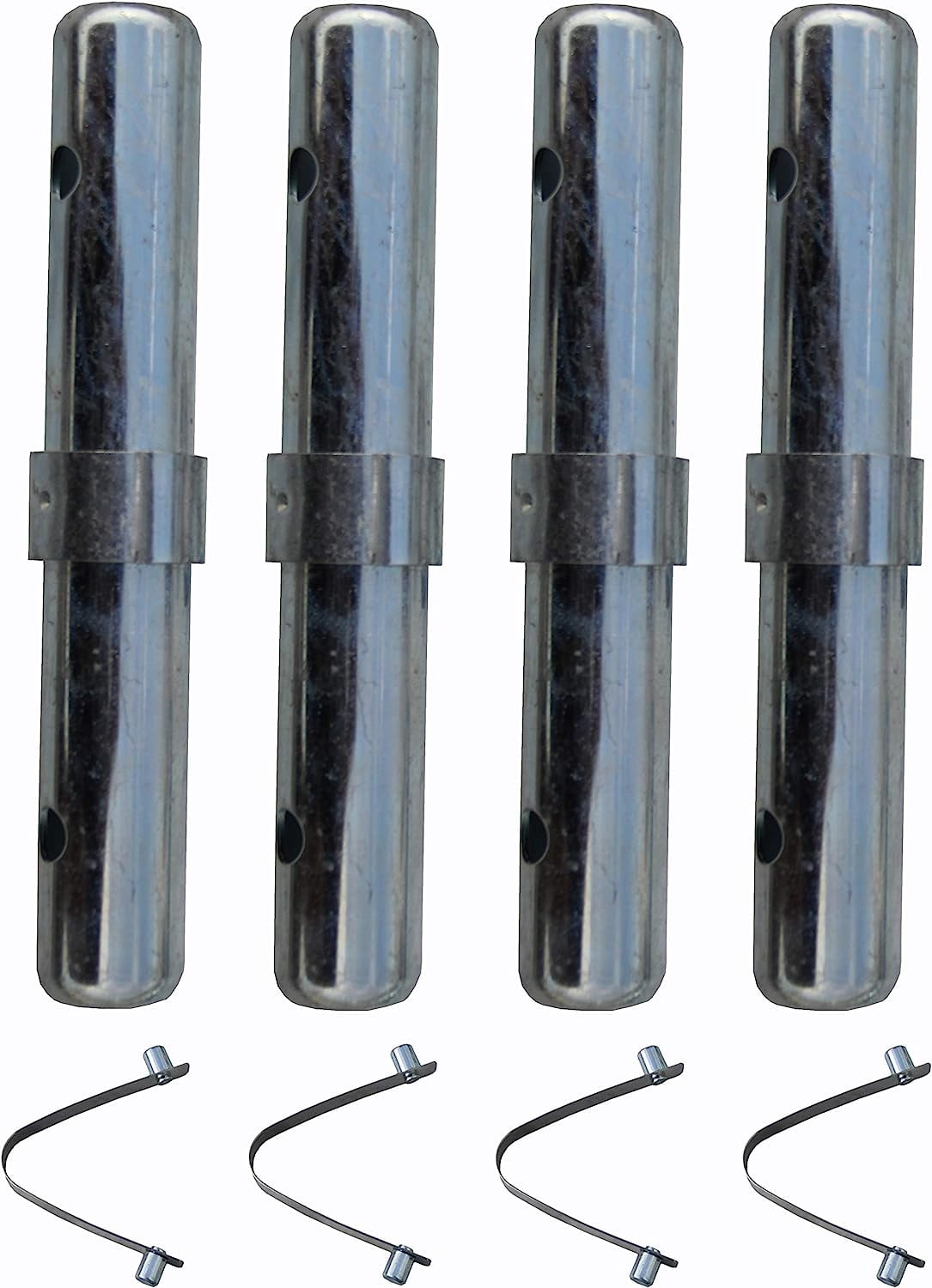 Scaffolding Coupling Pin with 1'' Collar with Spring Pin 4 Sets ...