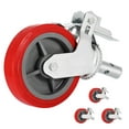 Scaffolding Wheels 8 Inch Set of 4 - Heavy Duty 3200 Lbs Capacity ...