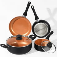OXO Professional Hard Anodized PFAS-Free Nonstick, 10 Piece Cookware ...