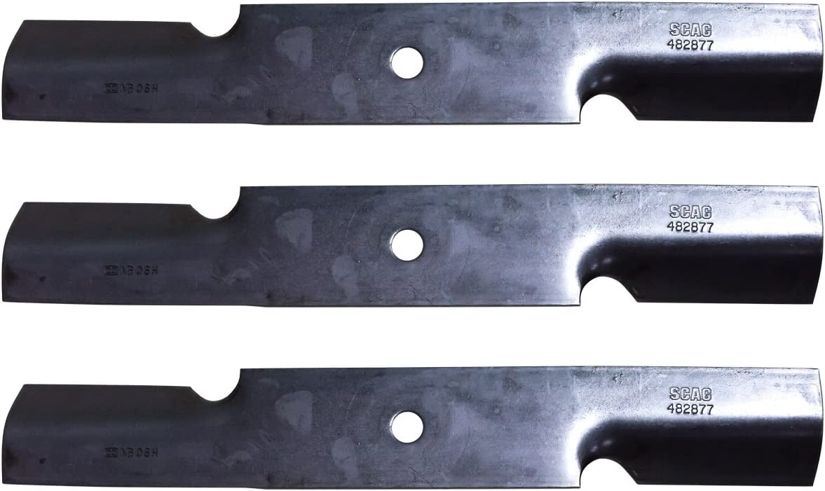 Scag 482877 Pack of 3 Blades - Walmart.com