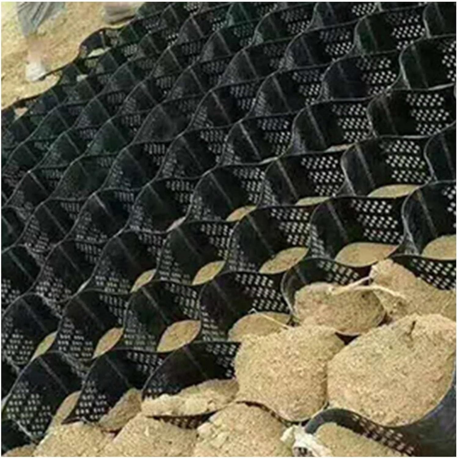 Scalable 2" Tall Geogrid Geocell, Perfect Soil/Gravel Grid for Mud ...