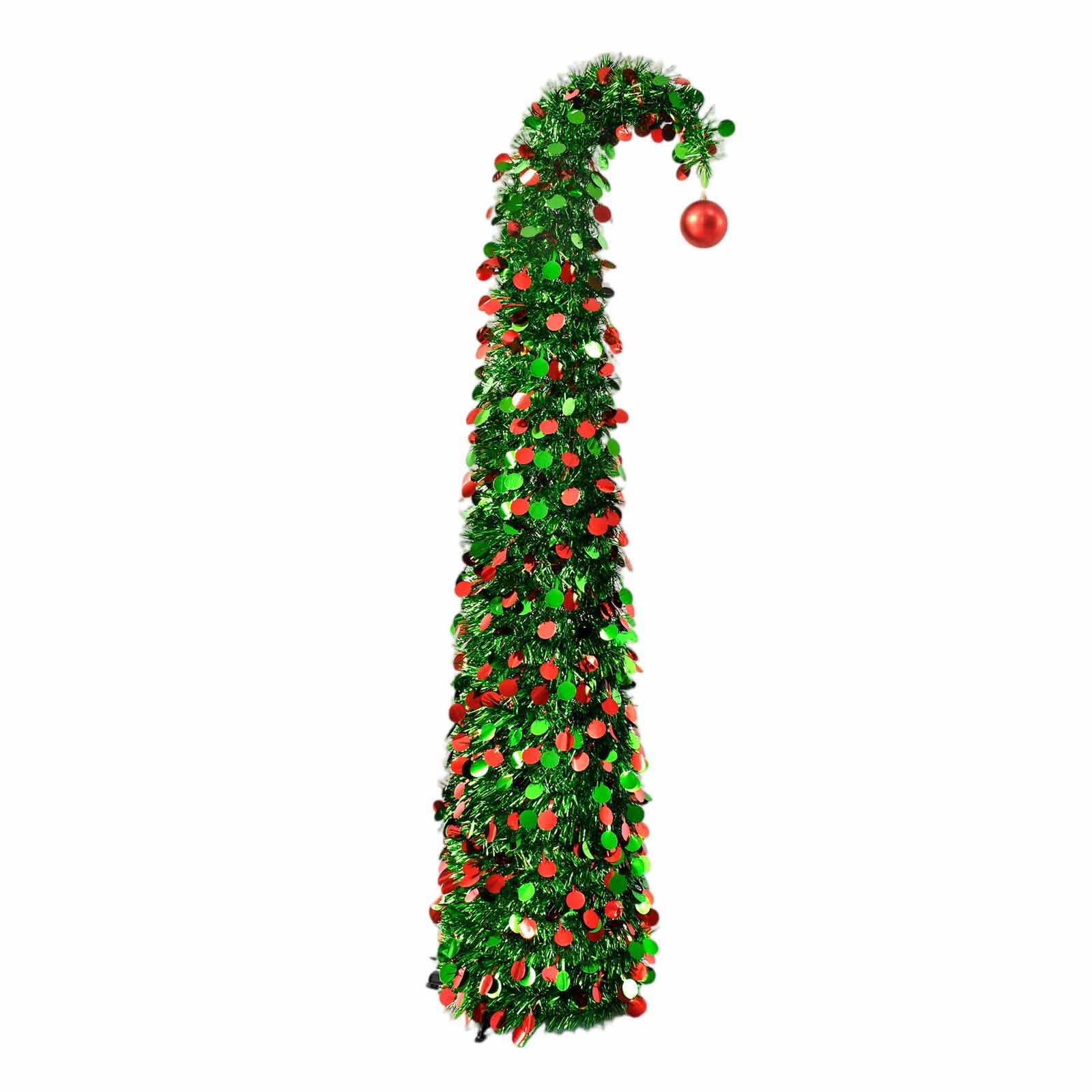 Scalable Christmas Tree Telescopic 1.5M Height Foldable Woolen Strips ...