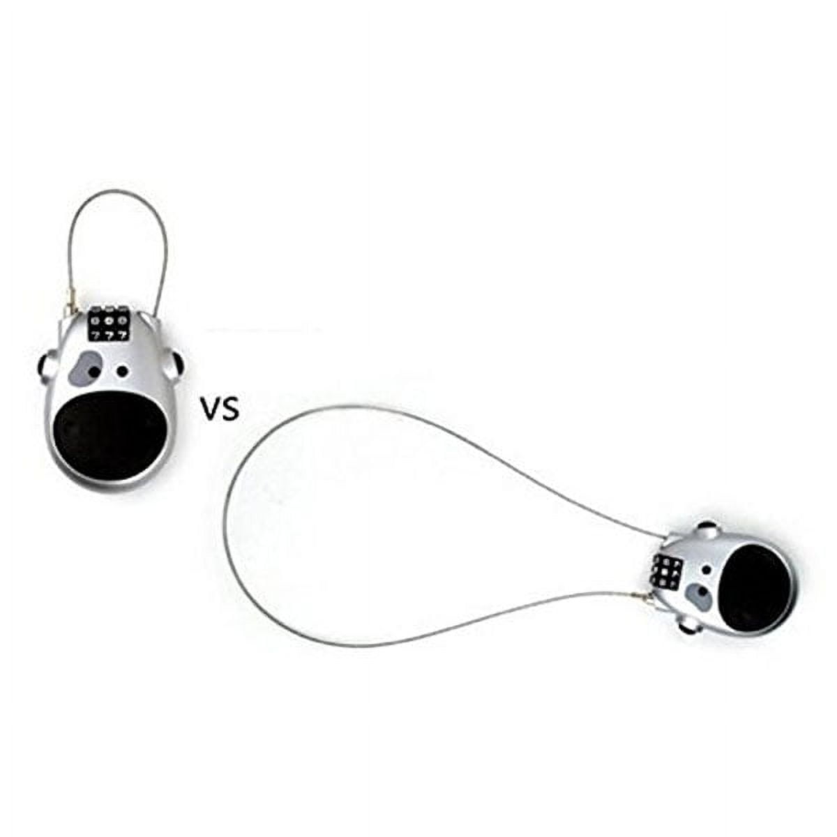 Scalable Rope Lock 3- Combination Password Lock Travel Theft Security ...