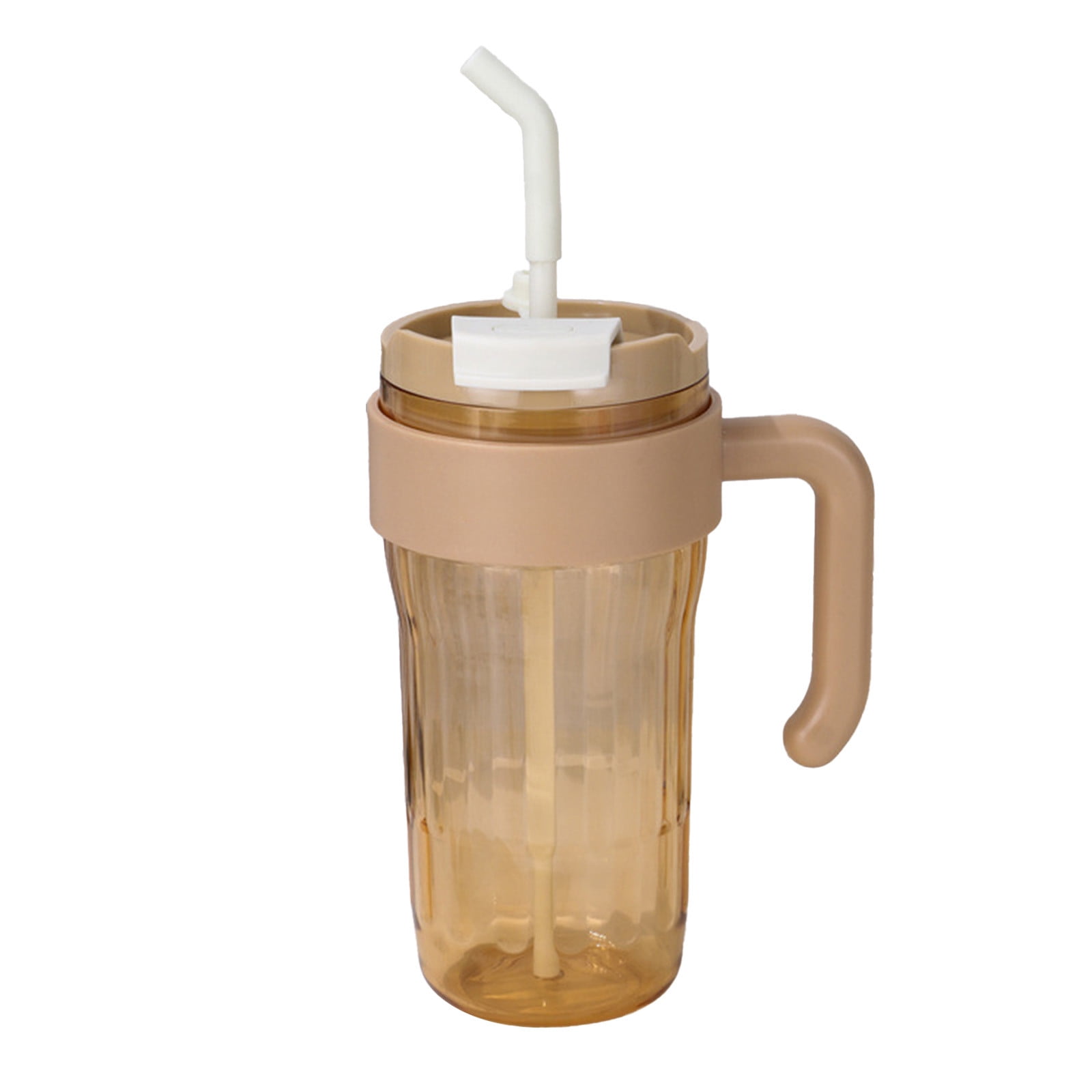 LanSuare Scald Proof Plastic Cup, Large Capacity Straw Cup, Ice ...