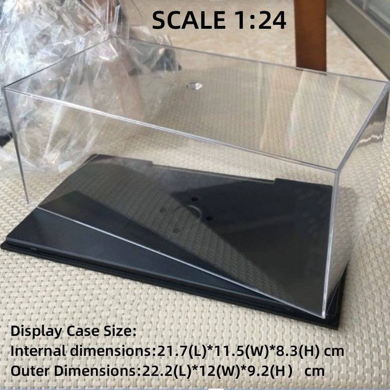 Scale 1/64 1/43 1/32 1/24 Clear Acrylic Display Box Cases for Car Model ...