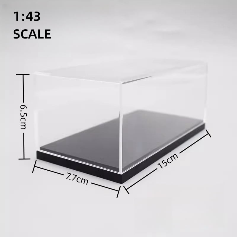 Scale 1/64 1/43 1/32 1/24 Clear Acrylic Display Box Cases for Car Model ...