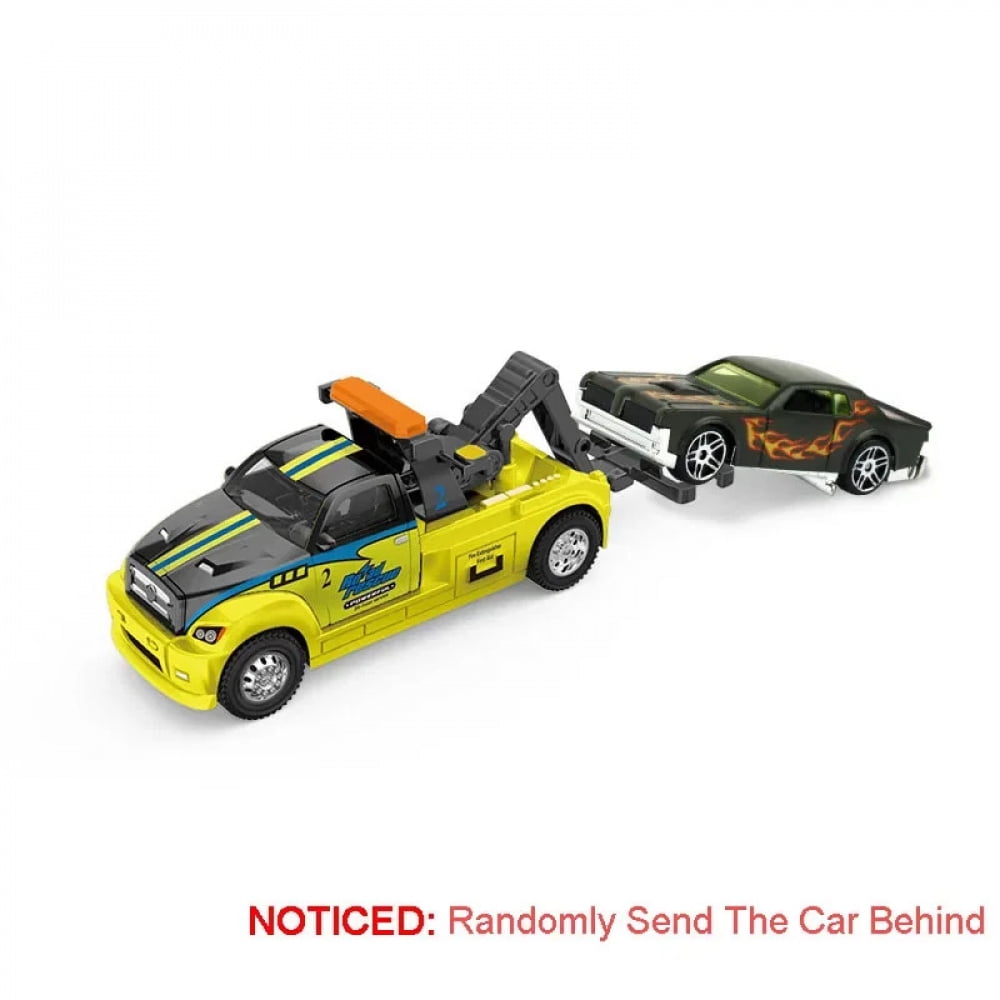 Scale 1:64 Container Alloy Trailer Model Toy Car Diecast Metal Movable ...