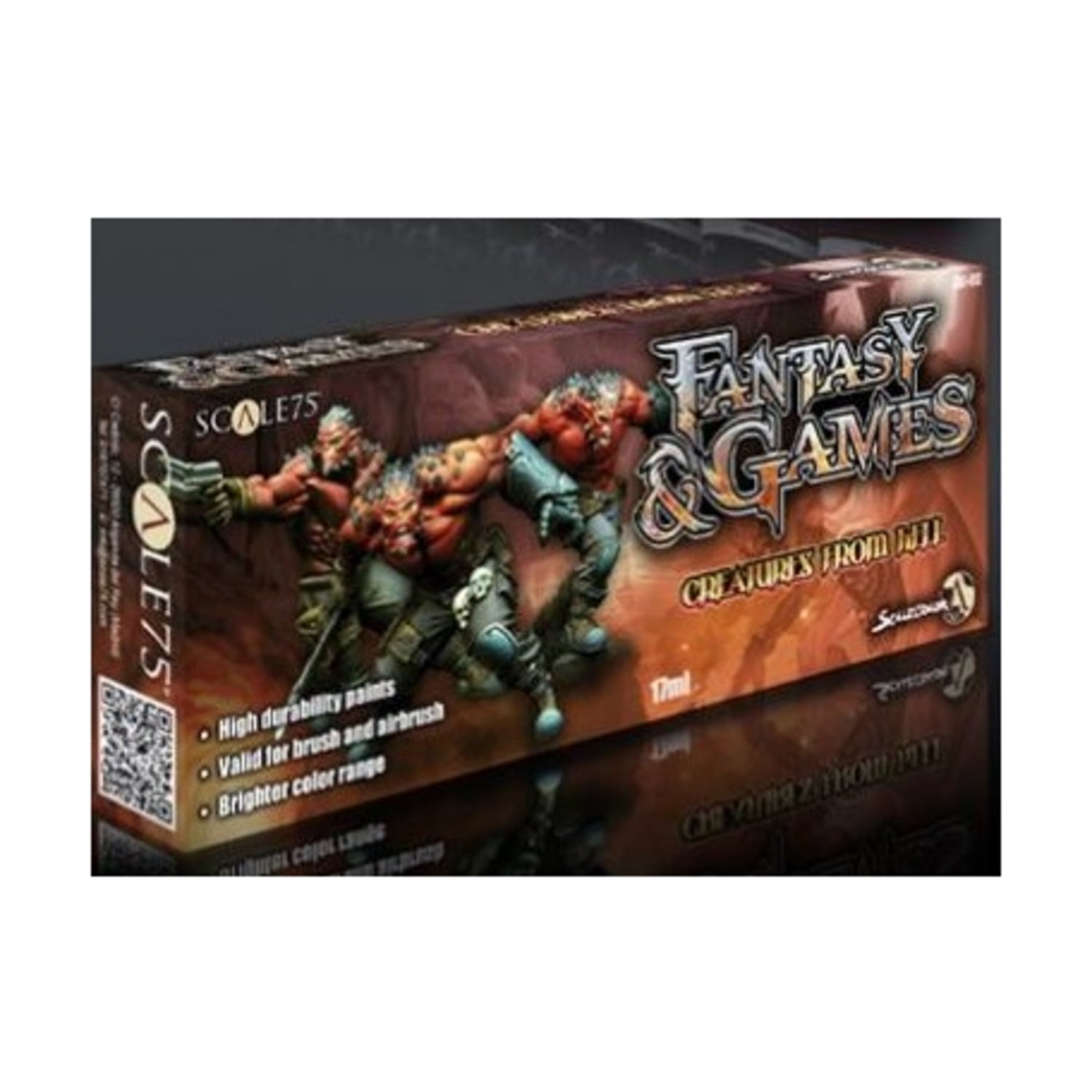 Scale 75 Fantasy & Games Range - Creatures from Hell Paint Set New ...