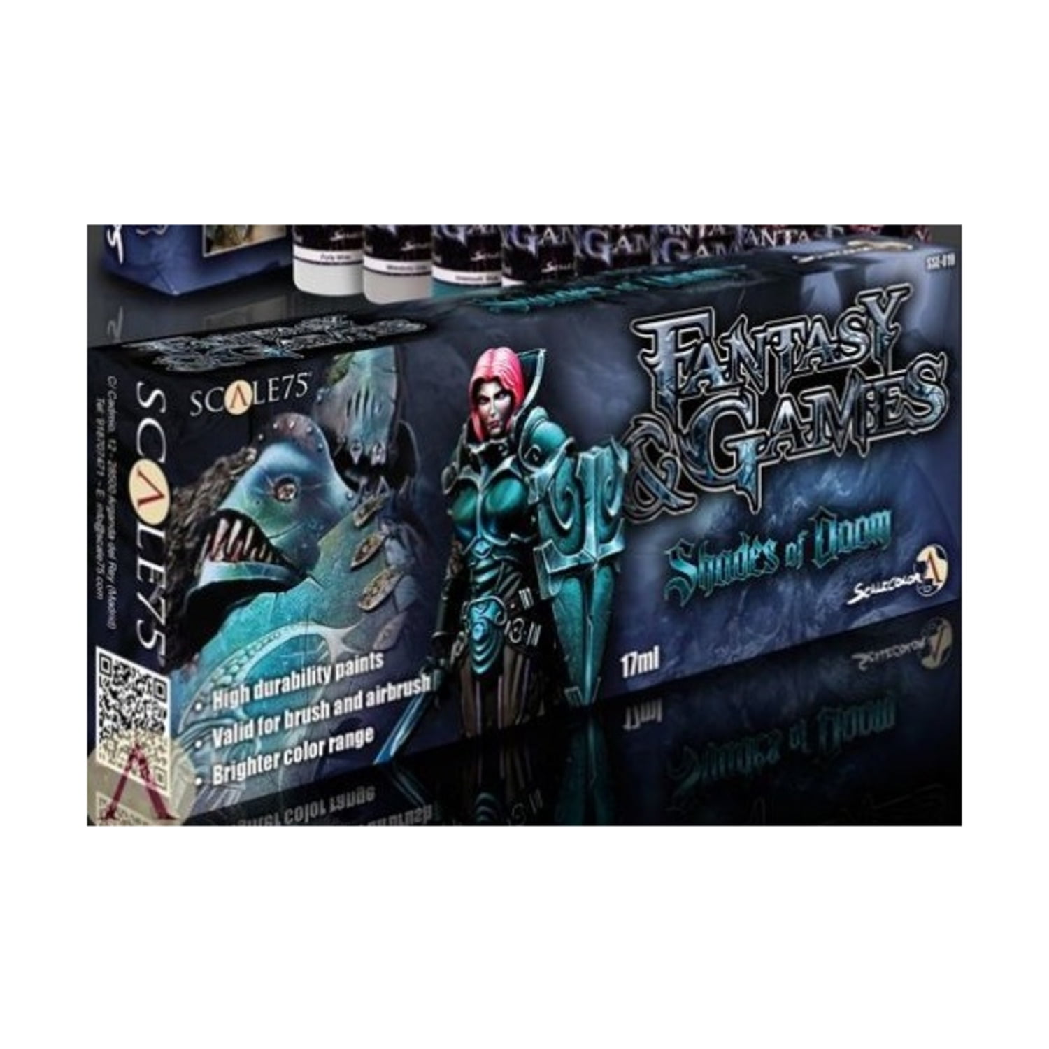 Scale 75 Fantasy & Games Range - Shades of Doom Paint Set New - Walmart.com