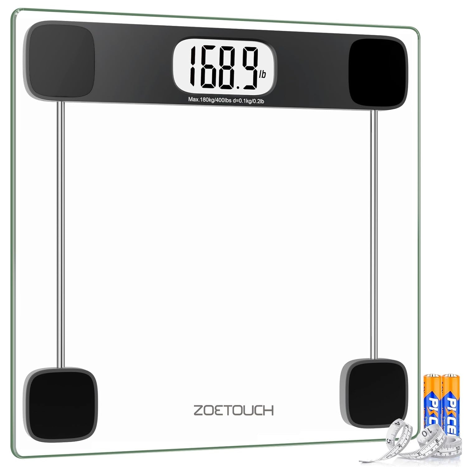 Scale for Body Weight, Accurate Bathroom Scales, Digital Weighing ...
